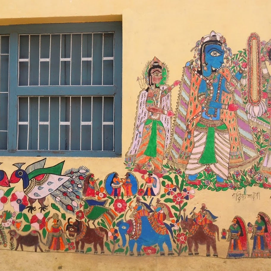 Inspiration behind our AURA QUE Mithila Design